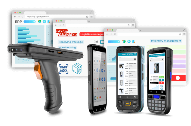 Rayoungtek: Android Barcode Scanners Handheld Rugged Mobile Computers