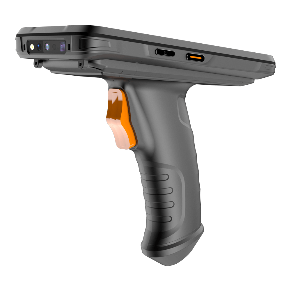 Android Pistol Grip Inventory Barcode Scanner Handheld Mobile Computer ...