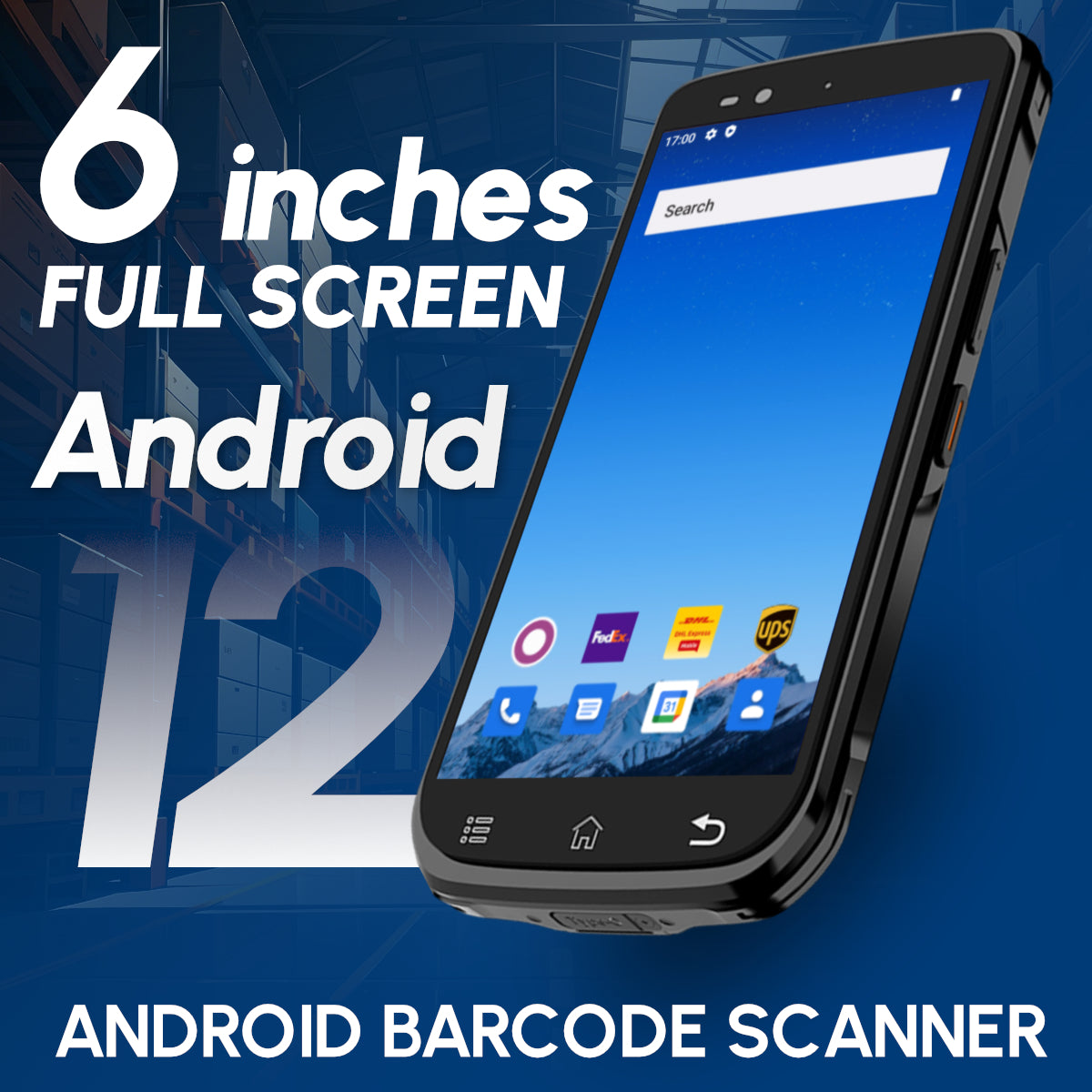 N77 Mobile Computer - Android 12 OS Slim Body Built-in 2D Scanner NFC Reader – Rayoungtek