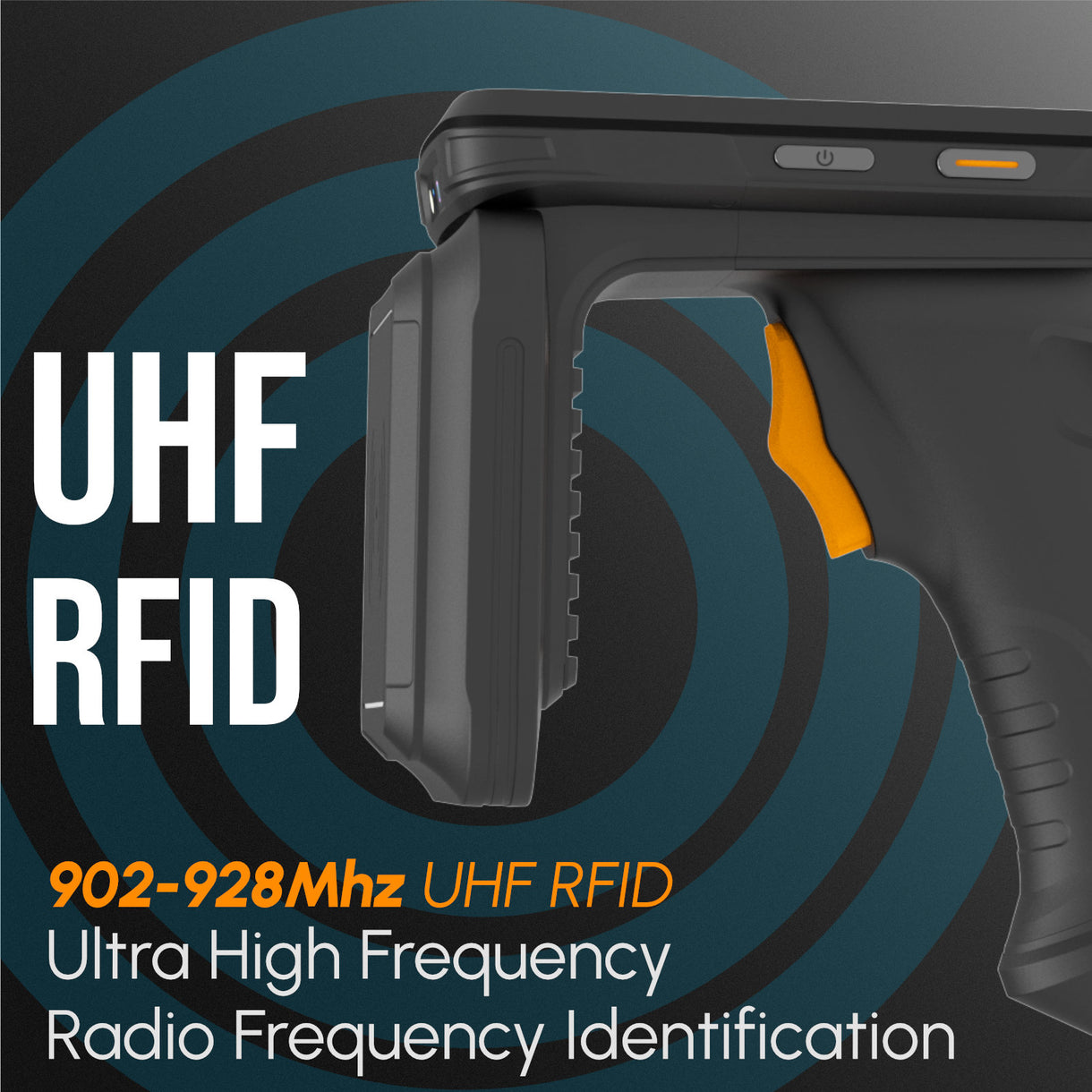 Rayoungtek Android Barcode Scanner UHF RFID Reader, Android 12 4+64GB,