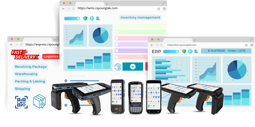 Integrated Apps with Rayoungtek Mobile Computers Logistics Inventory